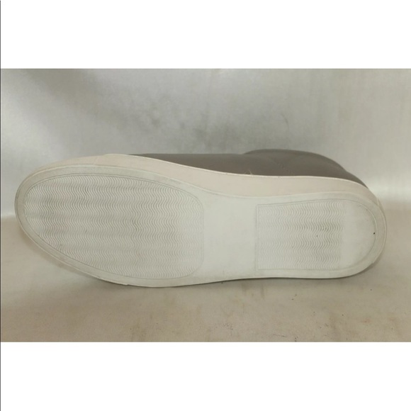 Halogen | Shoes | New Halogen Grey Leather Platform Sneaker Loafer ...